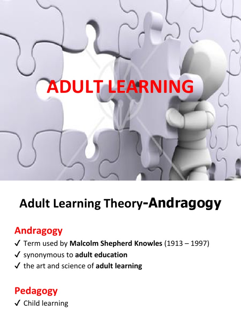 Adult Learning And Learning Styles Pdf Learning Learning Theory