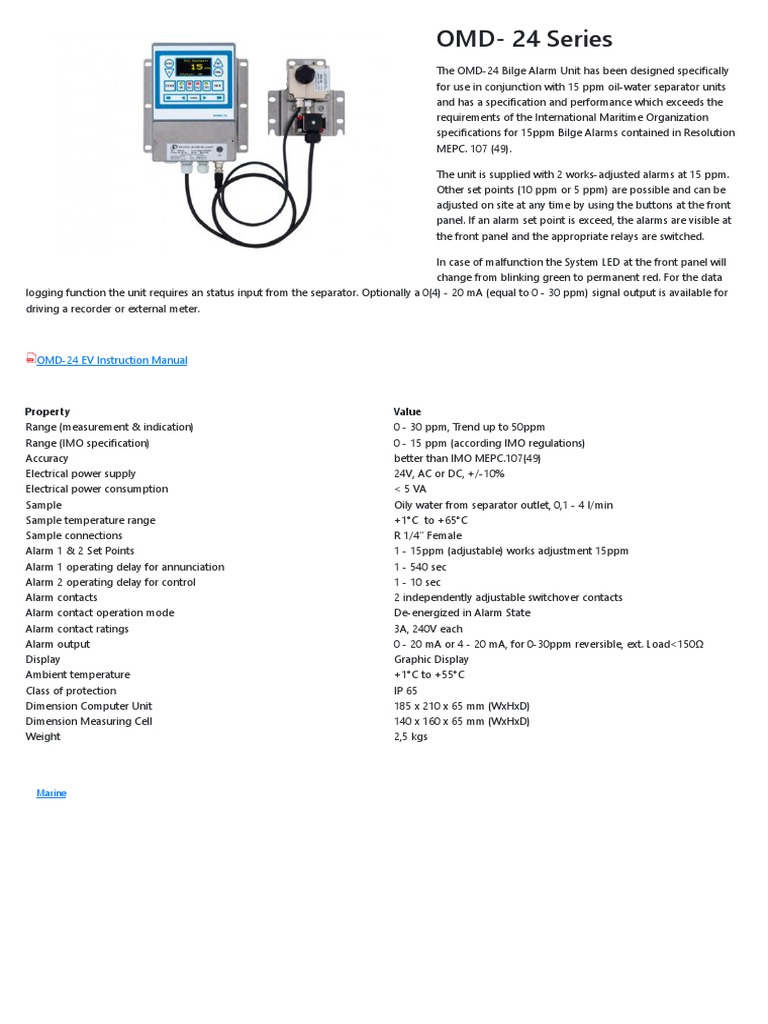 DECKMA - OMD - 24 Series | PDF | Power Supply | Electrical Engineering