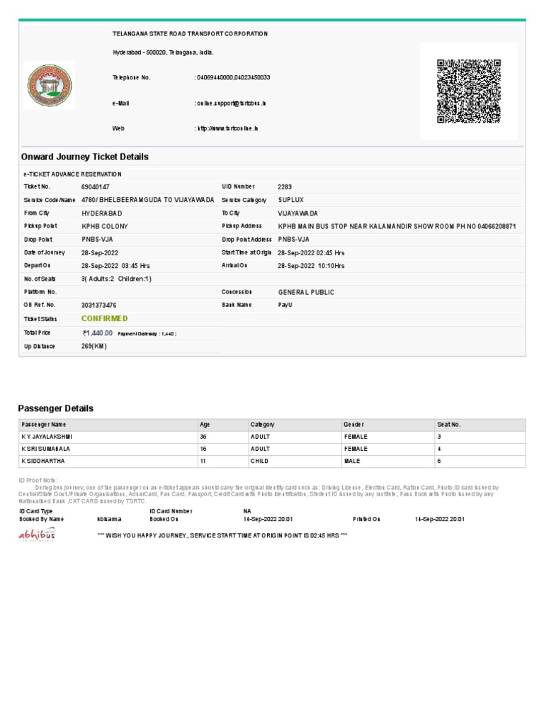 RTC Ticket | PDF | Identity Document | Applications Of Cryptography