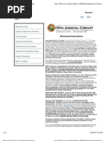 Initial Trial Setting Conference Form | PDF | Complaint | Discovery (Law)