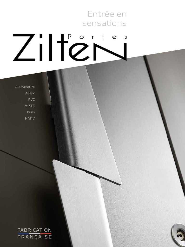 Catalogue des portes Zilten 2023 | PDF | Gris | Bois