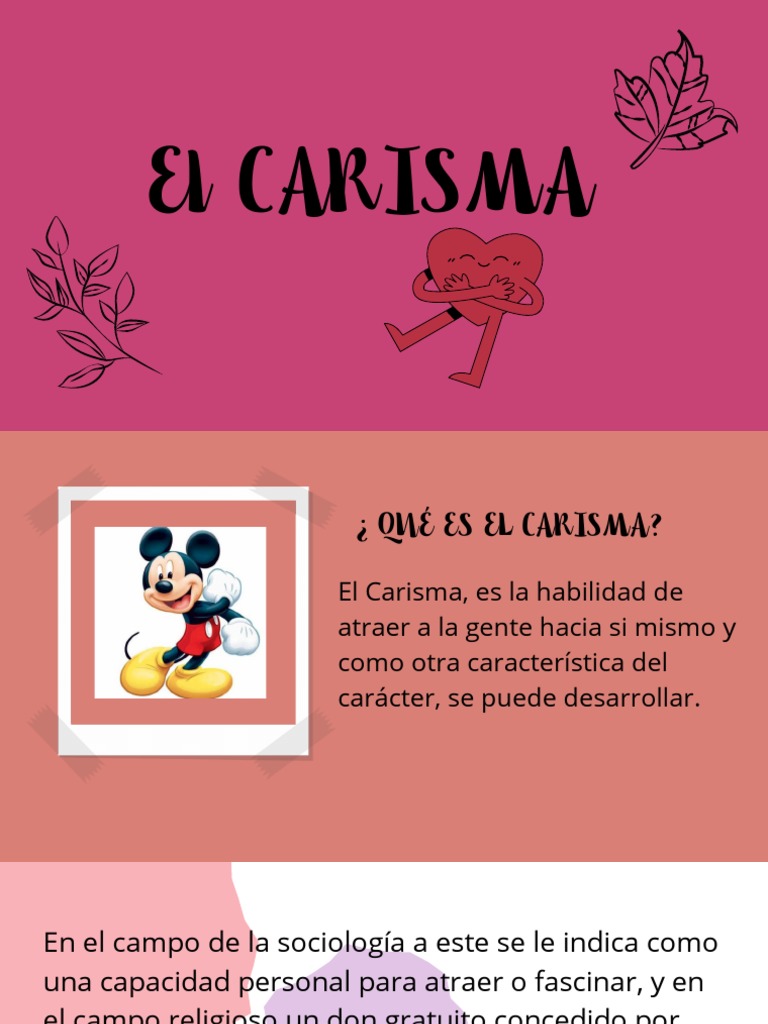 Qué es el carisma y cómo desarrollarlo | PDF | Crecimiento personal y ...