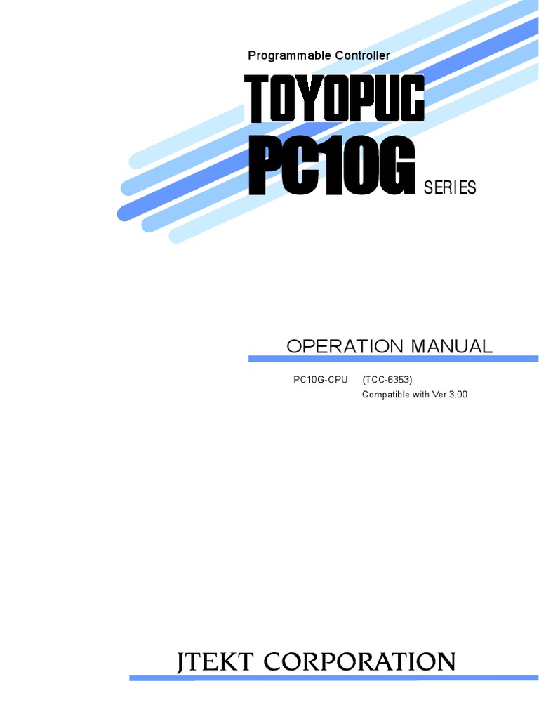 Series: Programmable Controller | PDF | Switch | Electricity