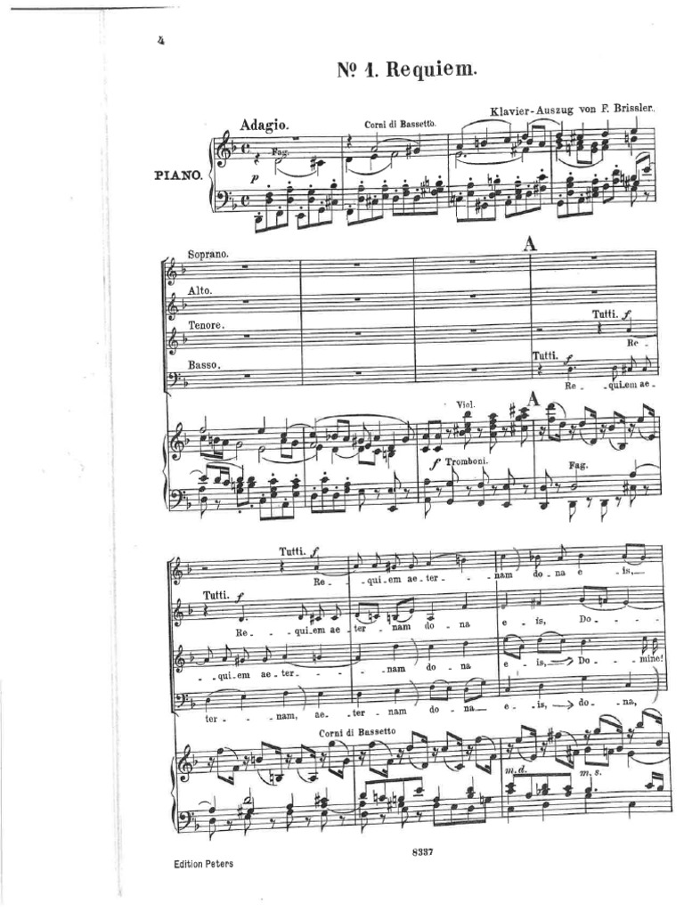 Mozart Requiem | PDF