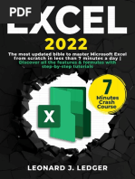 Excel 2022 Dominate Microsoft Excel Master The 101 Most Popular Formulas From Scratch ...