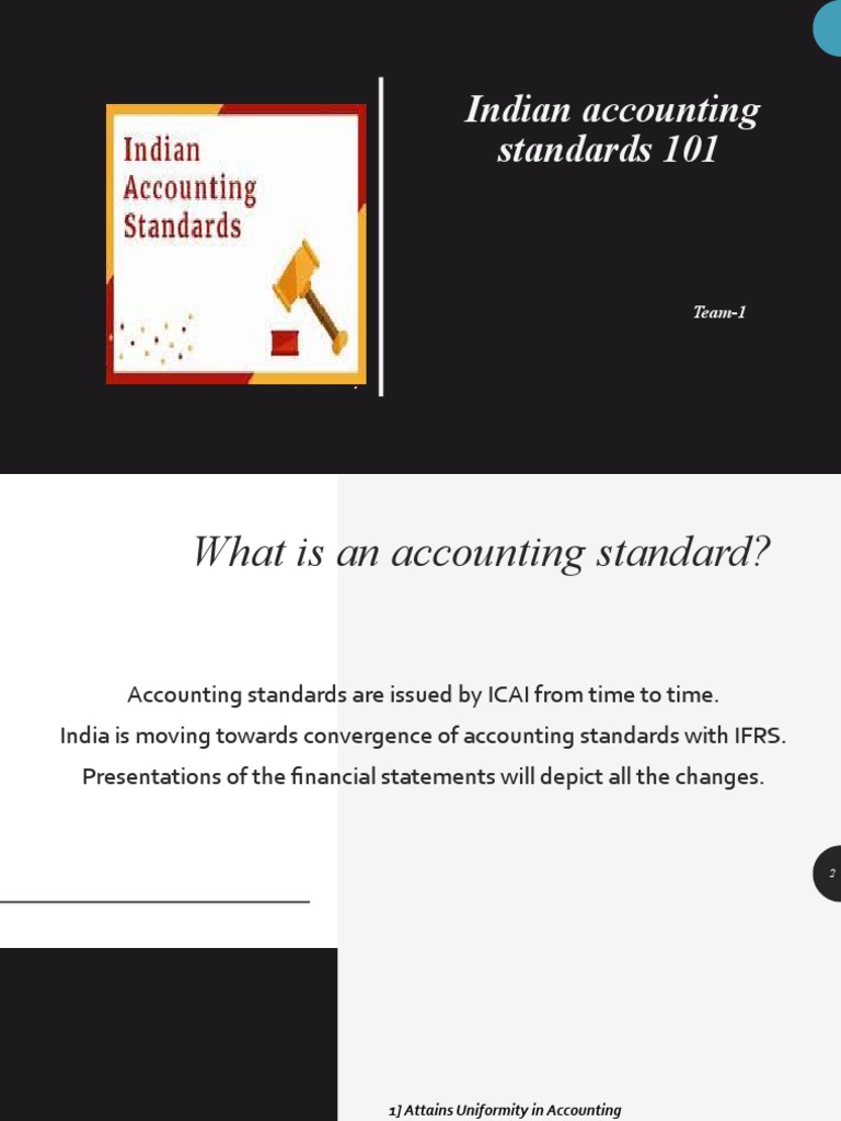Indian Accounting Standards 101 | PDF | Financial Statement | Accounting