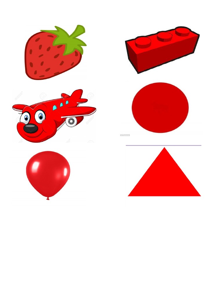 Figuras de Color Rojo | PDF
