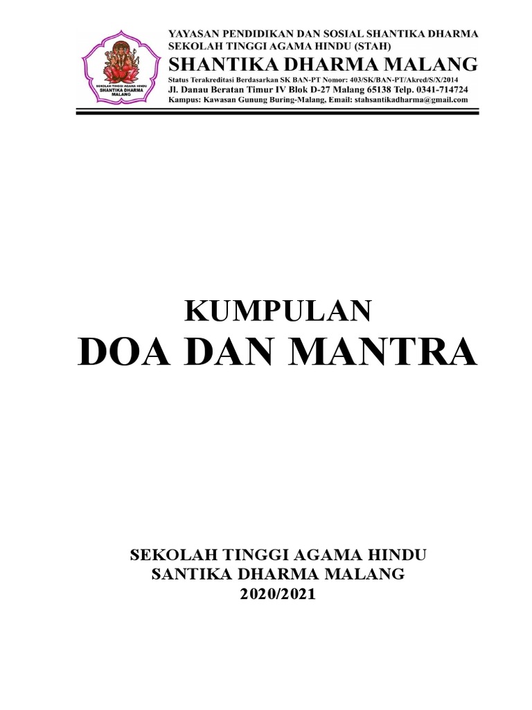 Kumpulan Doa & Terjemahan | PDF | Agama & Spiritualitas