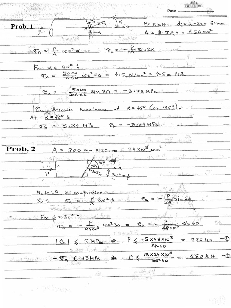 Practise Problems Set02 Solutions | PDF