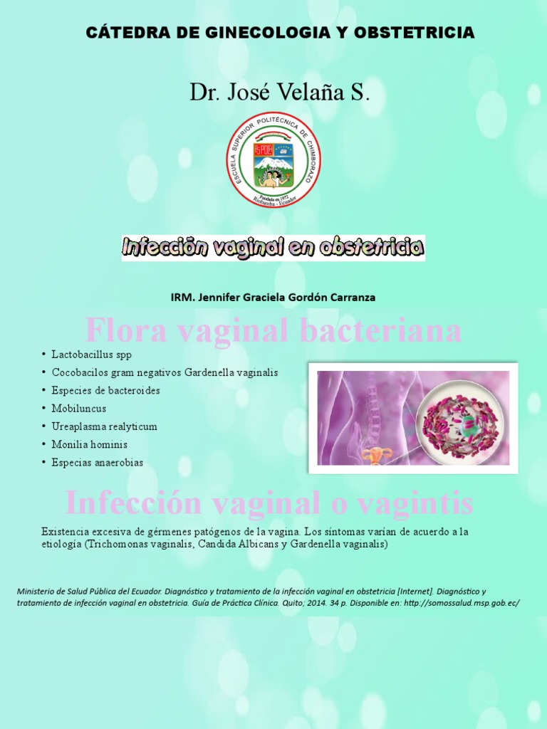 Infeccion Vaginal en Obstetricia | PDF | Candidiasis | Reproducción humana
