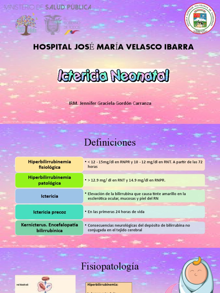Ictericia Neonatal | PDF | Especialidades Medicas | Enfermedades y trastornos humanos