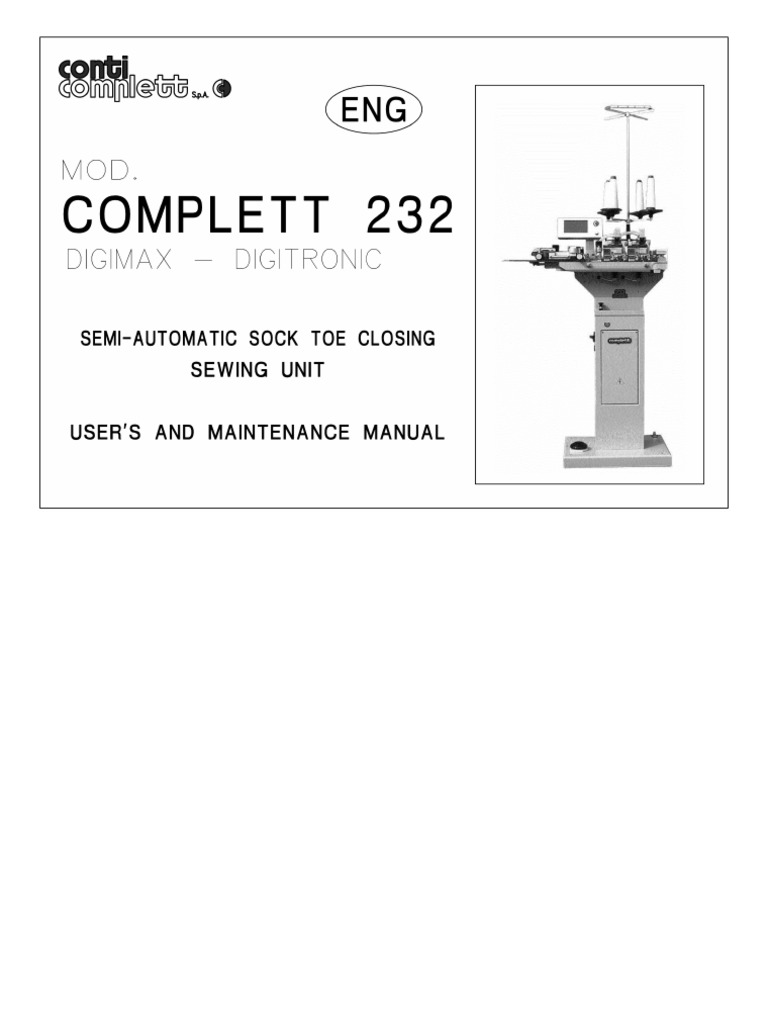 Complett 232 Manual | PDF