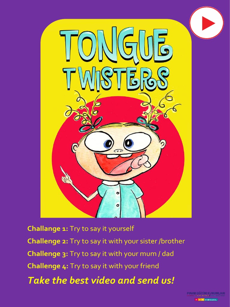 Tongue Twister Challenge | PDF | Self-Improvement
