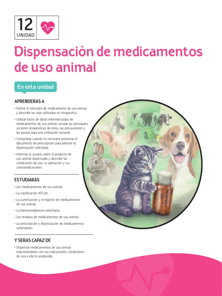 Tema 12 - Dispensación de Medicamentos de Uso Animal | PDF ...