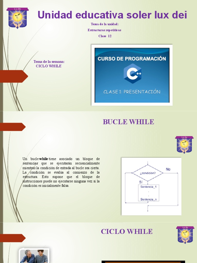 Estructuras - Repetitivas - While12 | PDF