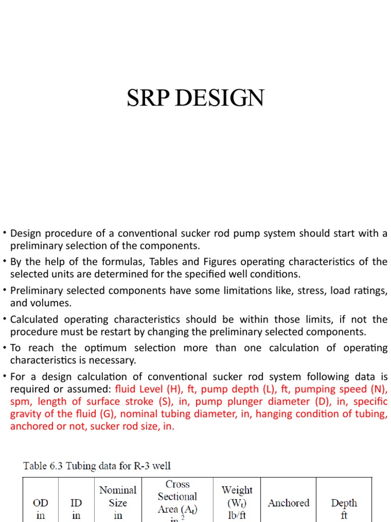 SRP Design Presentation | PDF | Pump | Classical Mechanics