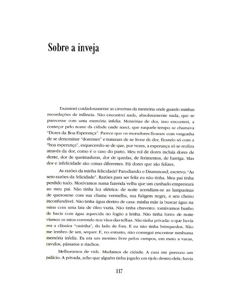 Sobre A Inveja | PDF
