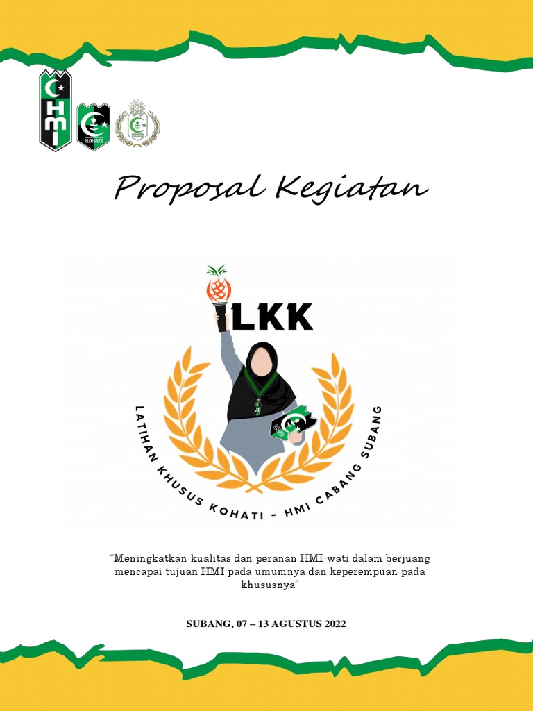 Proposal Kegiatan LKK Cabang Subang | PDF