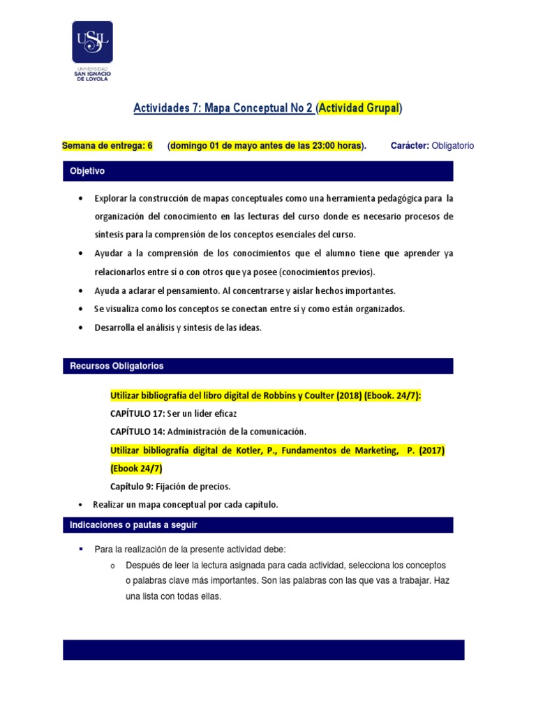 Actividad 7 Mapa Conceptual No 2 Lecturas de La Semana 6 | PDF | Aprendizaje | Cognición