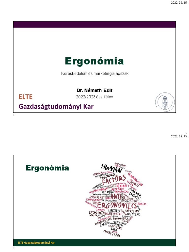 Erg 1ea Bevezetes | PDF