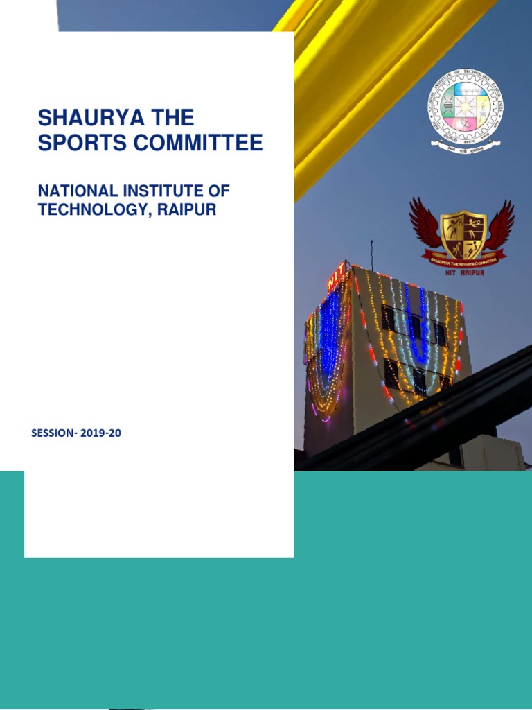 SHAURYA Club - NIT Raipur Website Page | PDF | Sports | Summer Sports