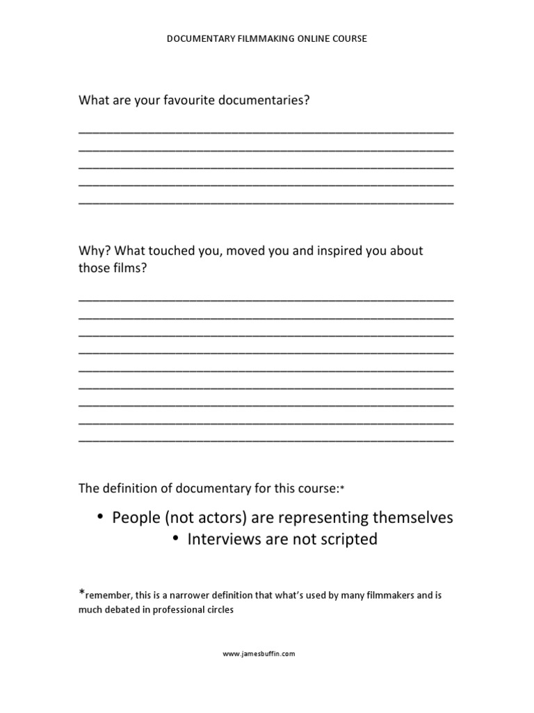 What Is Documentary | PDF