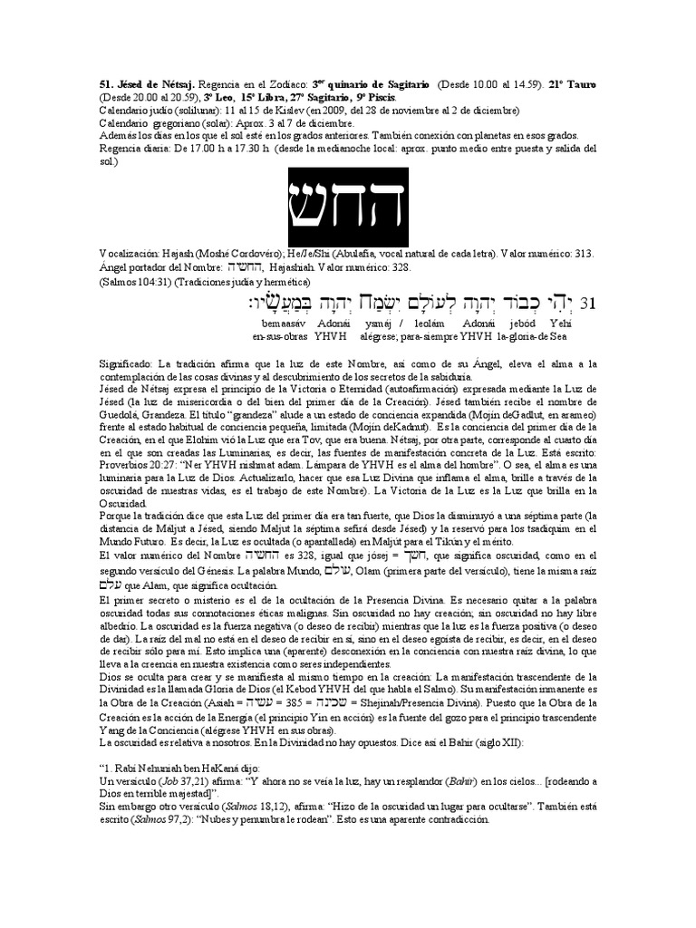 51 HJSH | PDF | Dios | Creencia religiosa y doctrina