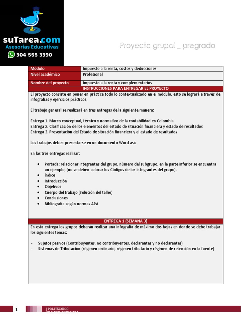PIF 2022-2 Impuesto A La Renta | PDF | Contabilidad | Impuestos