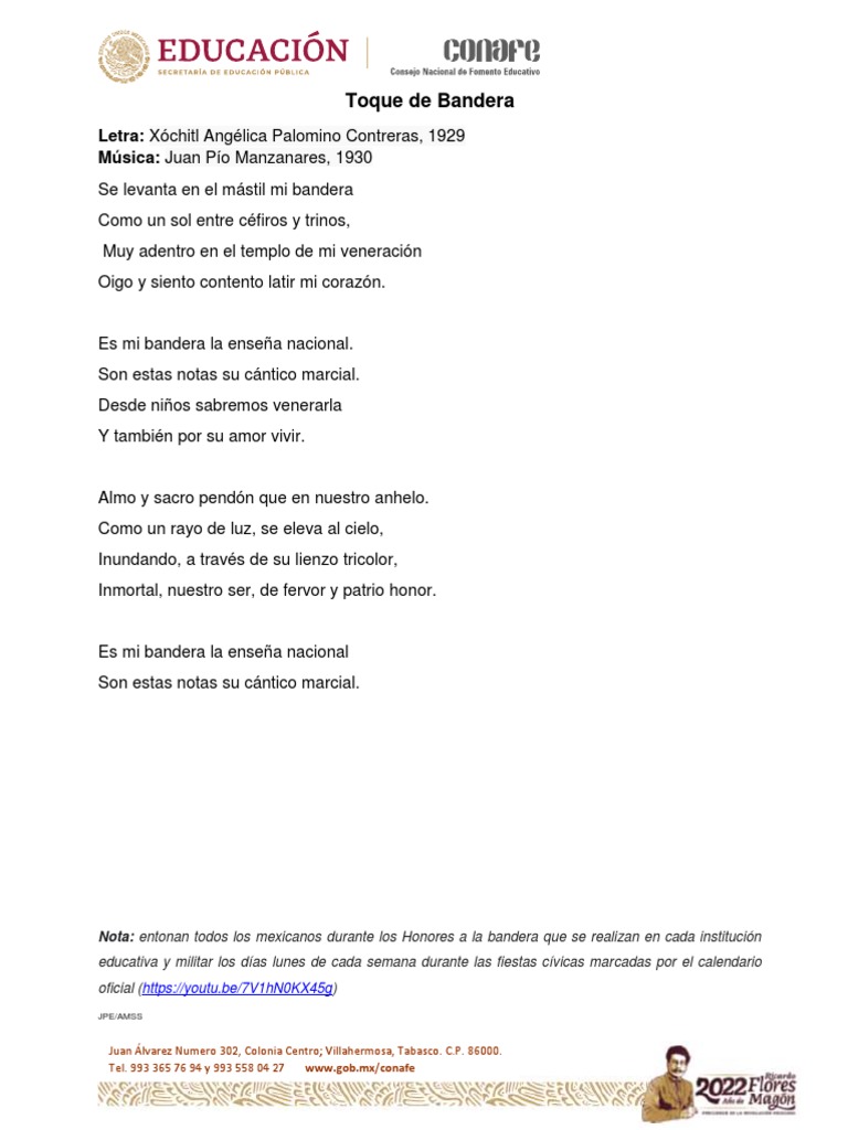 Juramento A La Bandera | PDF