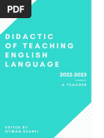 Didactic of Teaching English Language | PDF | Test (Assessment ...