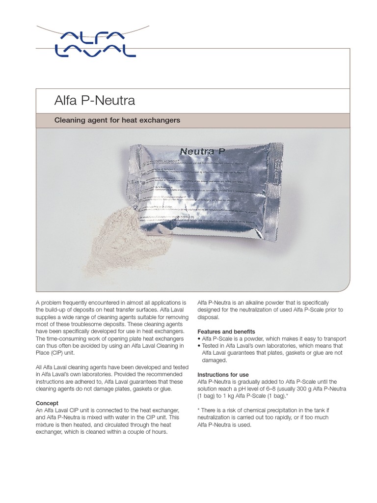 Alfa P Neutra Pps00008en | PDF | Heat Exchanger | Heat