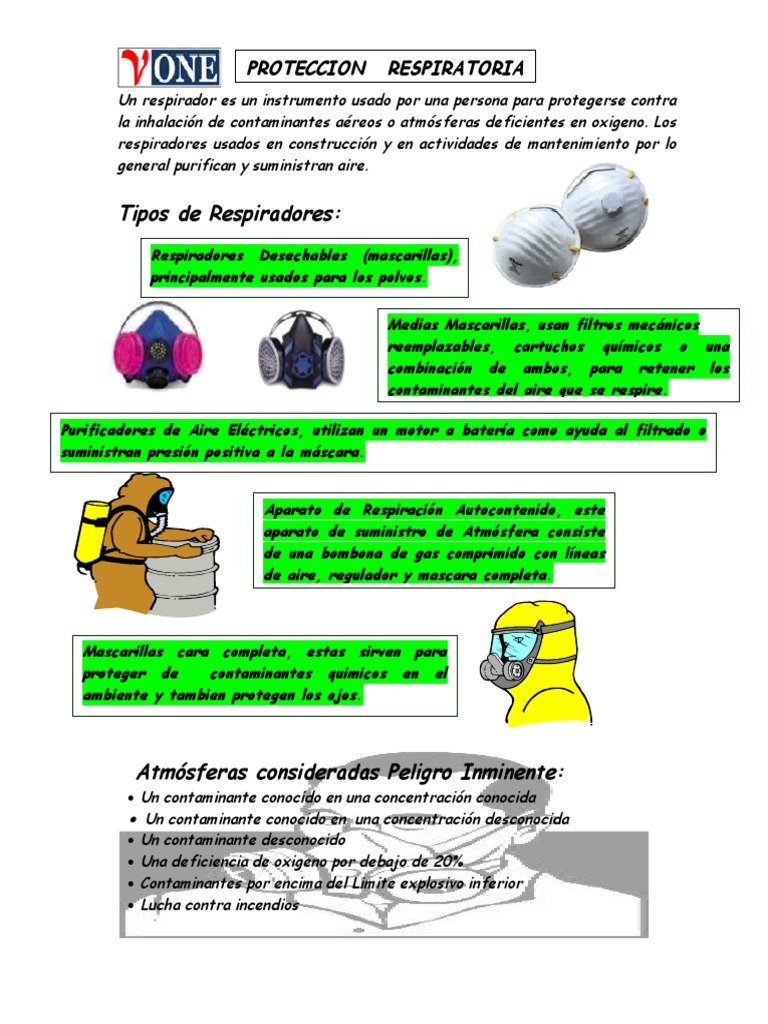 11 Charla Proteccion Respiratoria | PDF | Contaminación | Oxígeno