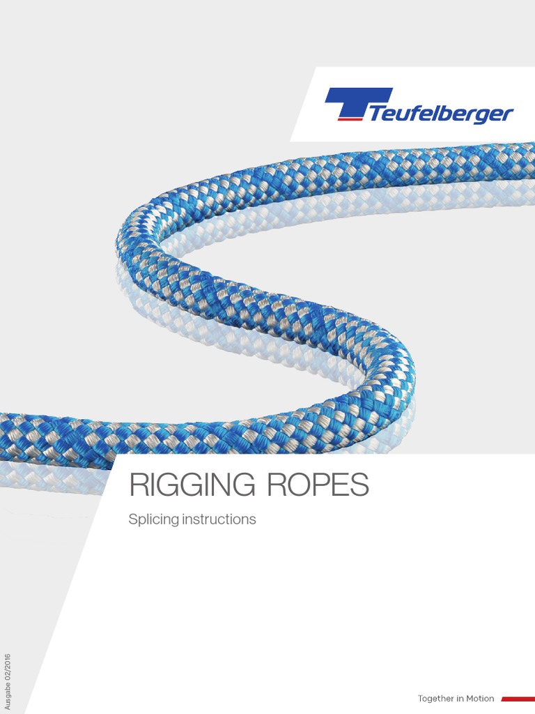 Splicing Instructions Rigging Ropes | PDF | Rope | Knot