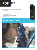 L3harris An PRC 163 Multi Channel Handheld Radio Datasheet Cs Tcom 08 ...