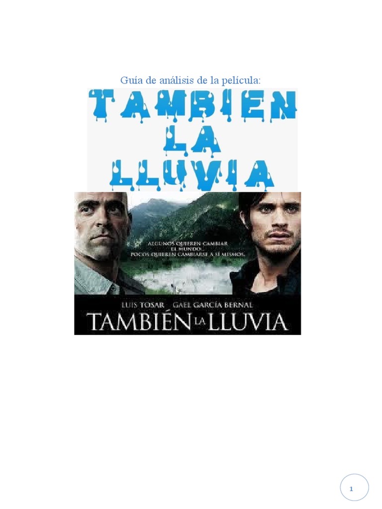 También La Lluvia Actividades | PDF | Economias