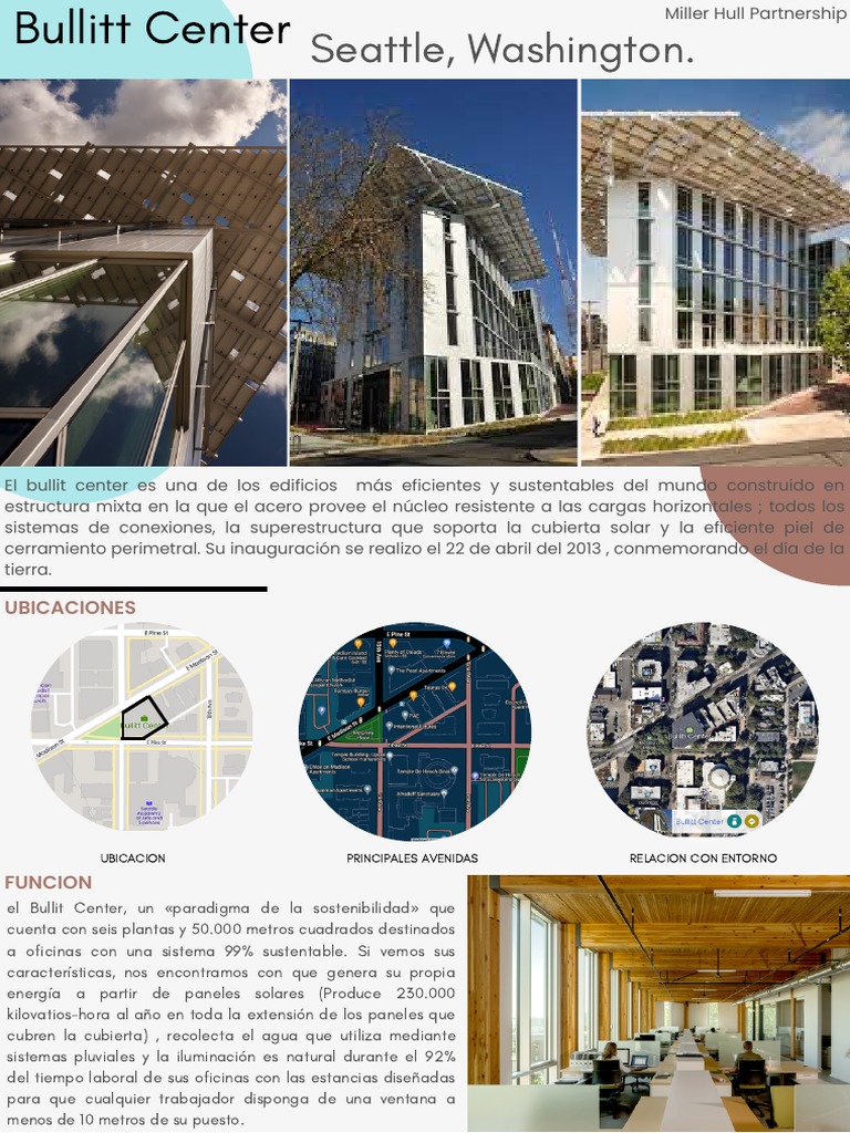 Bullit Center - Grupo 07 | PDF | Agua | Panel solar