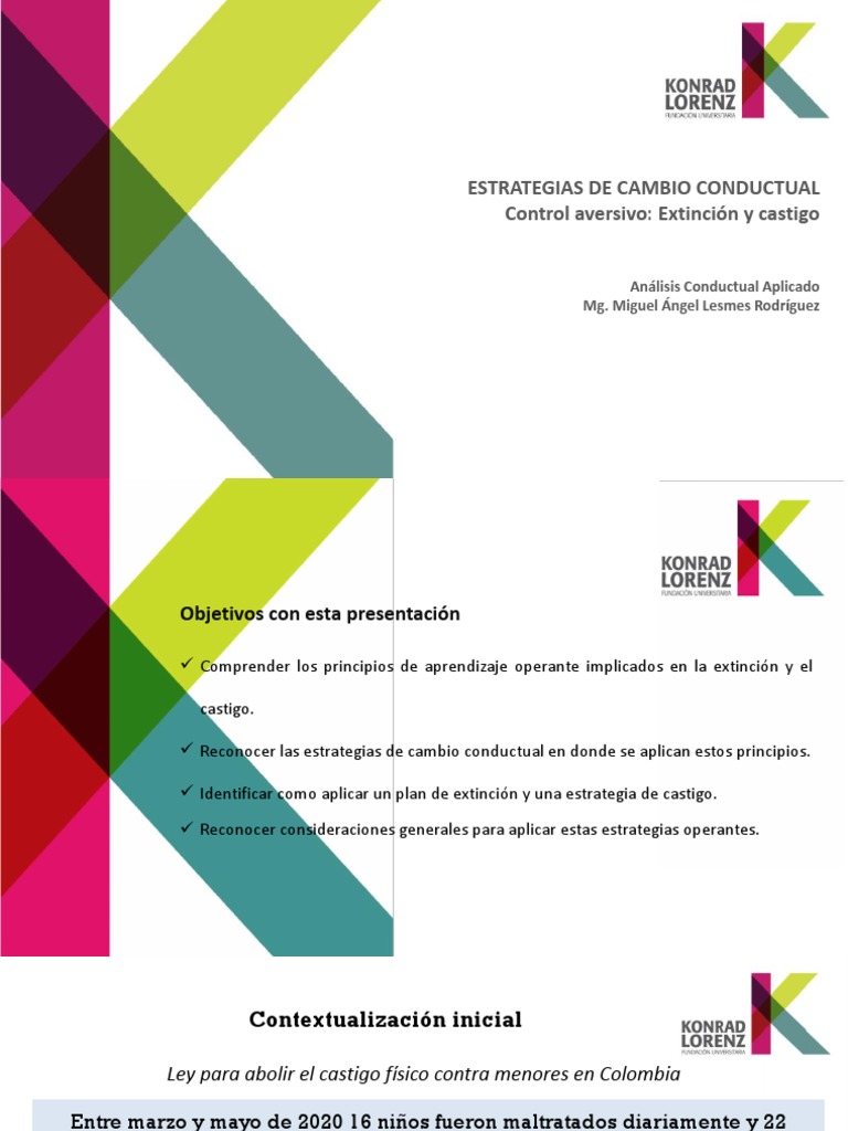 Extinción y Castigo | PDF | Comportamiento | Reforzamiento