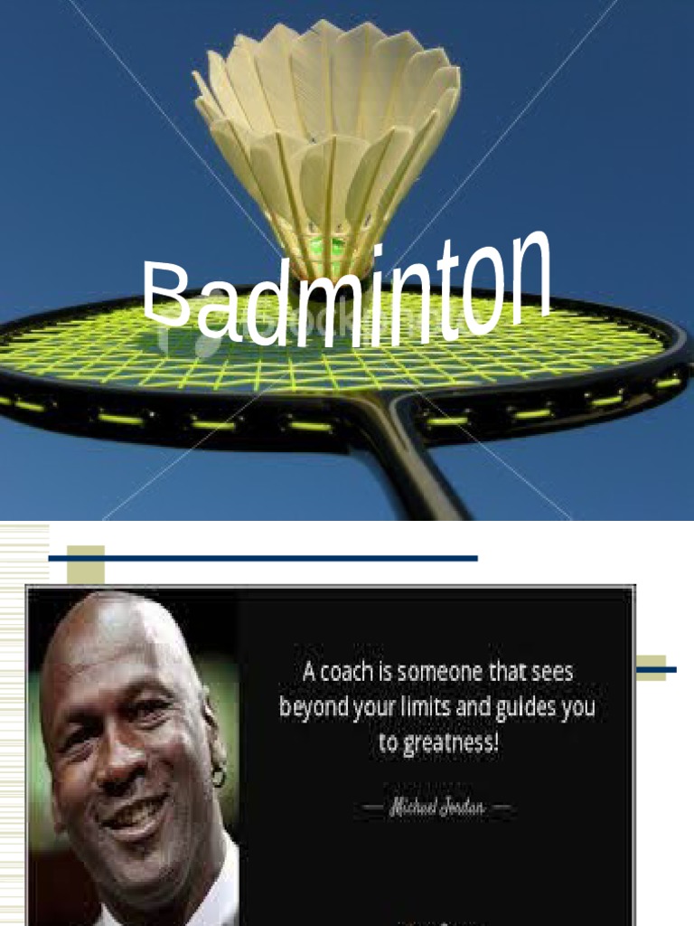 Introduction To Badminton | PDF | Sports | Athletic Sports