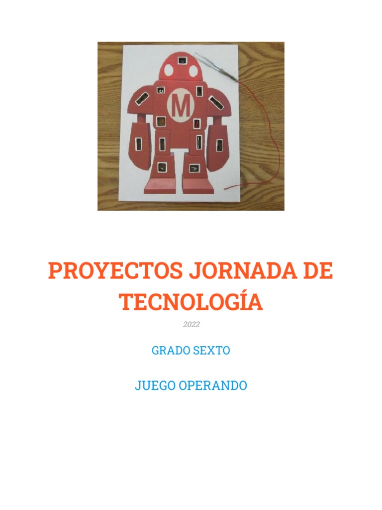 Juego Operando | PDF