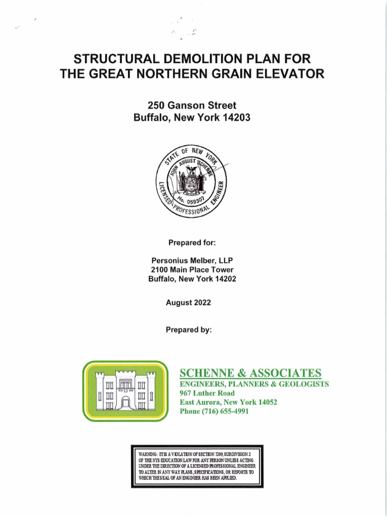 8 City Ship Canal Demo Plan | PDF