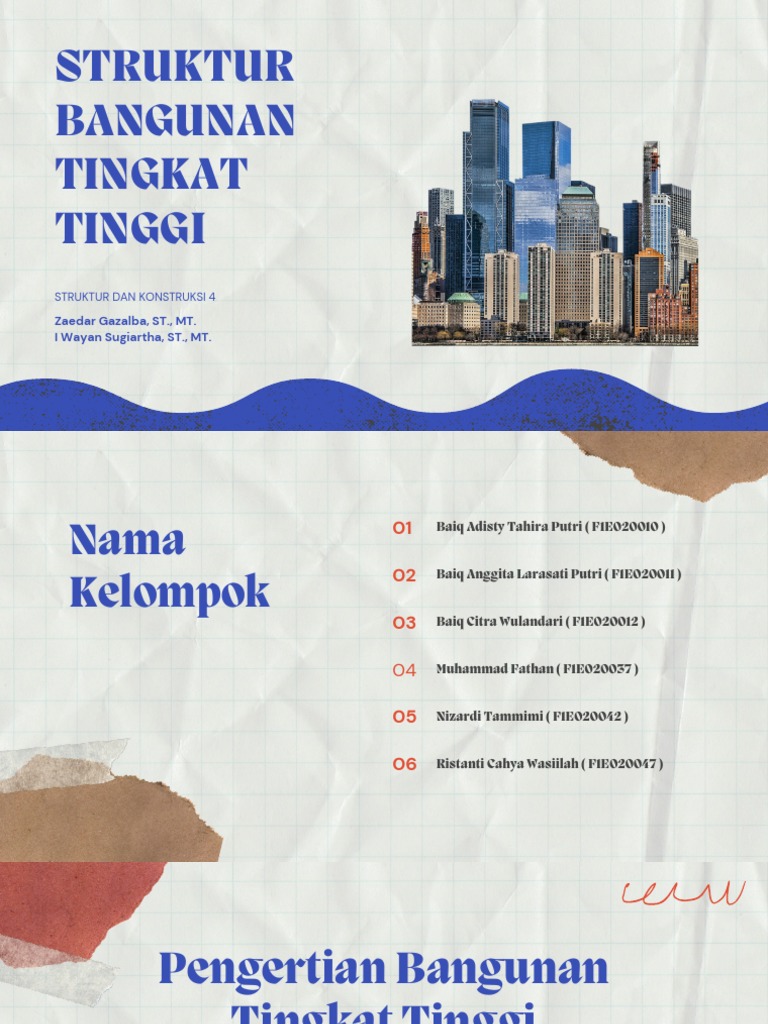 SKB Ppt-Kelompok Ceria Bangunan Tingkat Tinggi | PDF
