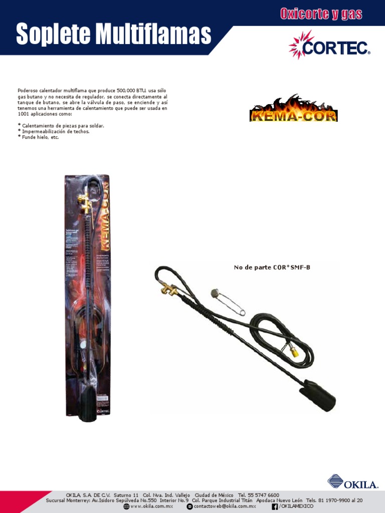 Multiflamas CORSMFB 3 | PDF | Hogar y jardín