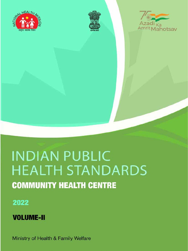 Indian Public Health Standards for Community Health Centres | PDF ...