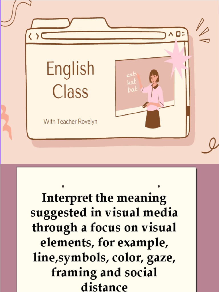 Visual Elements in Media for Grade 6 | PDF | Emotions | Drawing