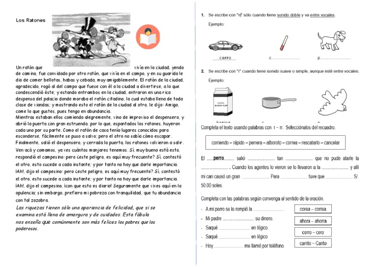 Riqueza y Tranquilidad: Una Fábula | PDF