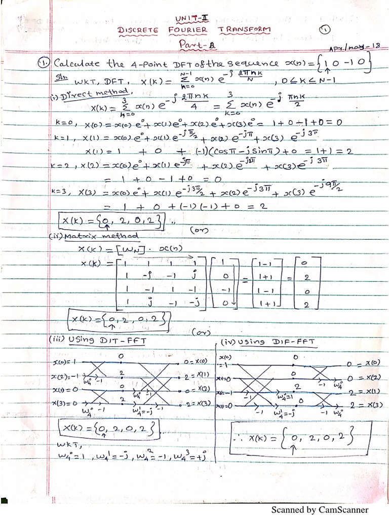 Ec8553 DTSP Unit I | PDF