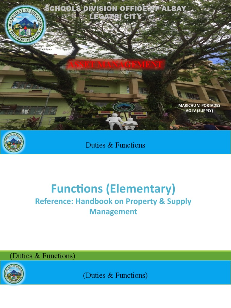 Presentation For AO II | PDF | Inventory | Procurement