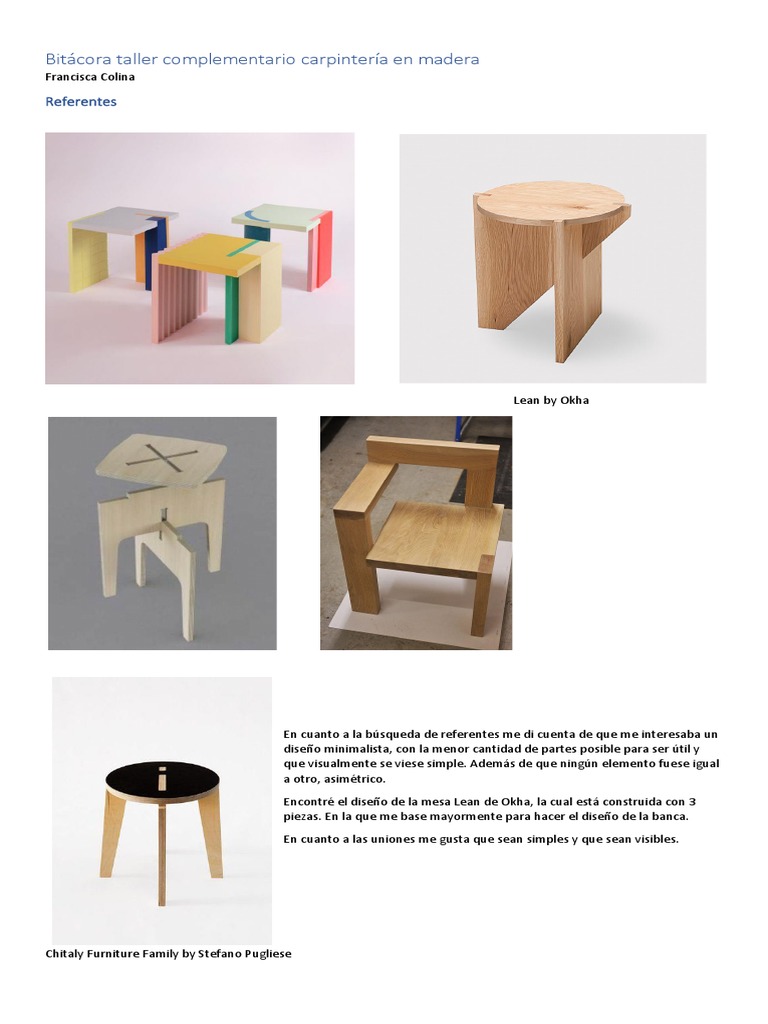 Bitácora Taller Complementario Francisca Colina | PDF