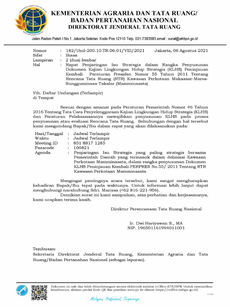 Surat Und Isu Strategis | PDF