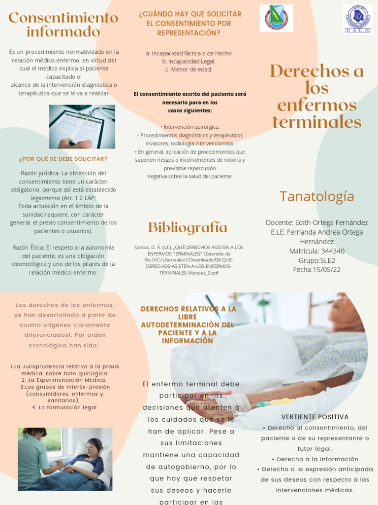 Derechos de los enfermos terminales | PDF | Consentimiento | Cuidados ...